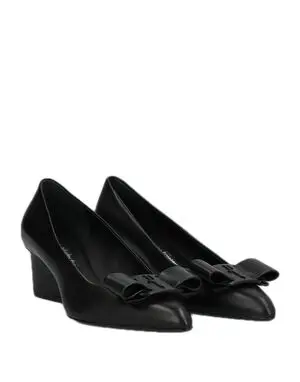 FERRAGAMO Viva 55 Leather Pumps