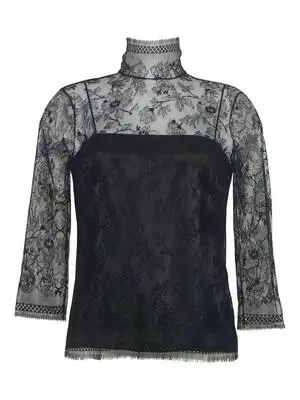 Adam Lippes Floral-lace Top