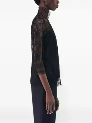 Adam Lippes Floral-lace Top