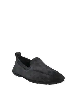 Versace Leather Loafers - Black