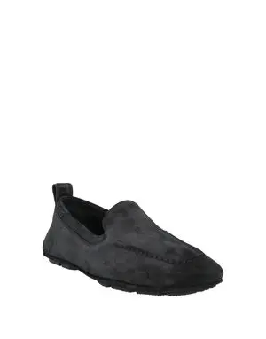 Versace Leather Loafers - Black