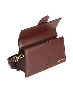 Jacquemus Handbag In Chocolate Cow Leather - Brown