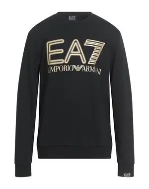 EA7 Cotton Sweatshirt - Black