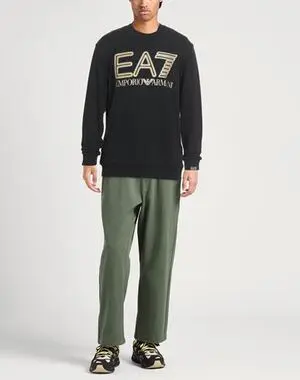 EA7 Cotton Sweatshirt - Black