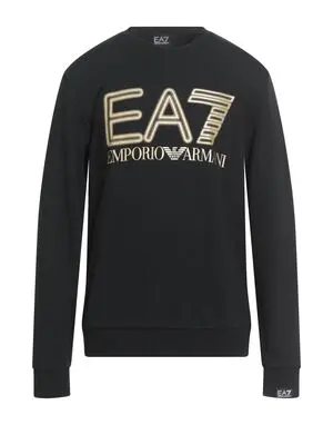 EA7 Cotton Sweatshirt - Black