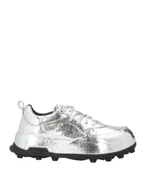 JIL SANDER Leather Low-top Sneakers - Silver