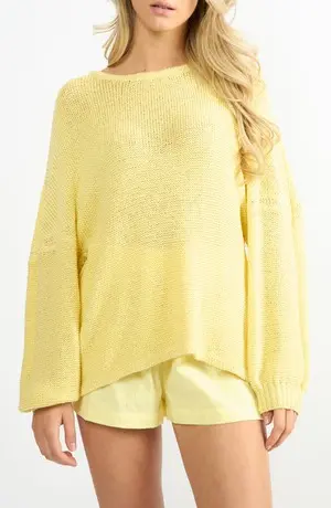 VIENS AVEC MOI Relaxed Fit Sweater