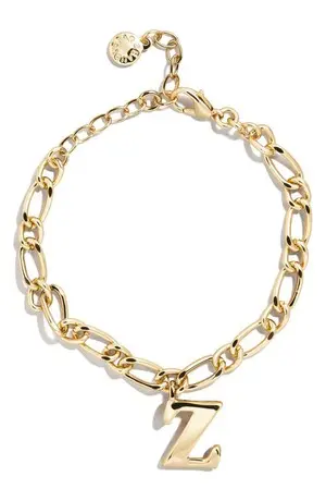 Baublebar Annika Initial Bracelet - Gold - Z