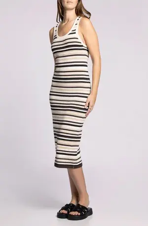 THREAD & SUPPLY Yanell Sleeveless Knit Midi Dress
