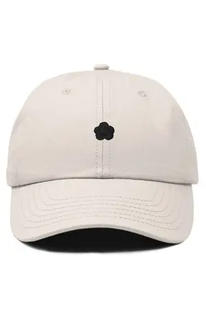 DALIX Lil Flower Dad Cap - Beige