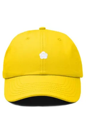 DALIX Lil Flower Dad Cap - Gold