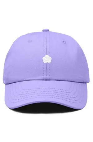 DALIX Dalix Lil Flower Dad Cap Lavender
