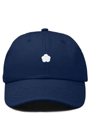 DALIX Dalix Lil Flower Dad Cap Navy Blue