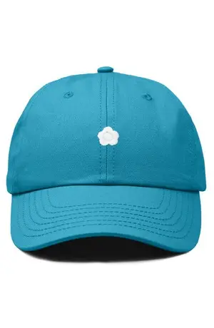 DALIX Dalix Lil Flower Dad Cap Teal