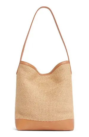 MANSUR GAVRIEL Everyday Cabas Raffia Hobo Bag - Natural
