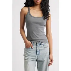 Topshop Ribbed Camisole