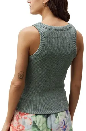 NEXT Glitter Ribbed Tank