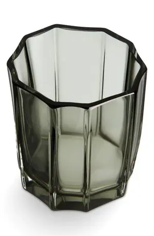 ORREFORS Reed Medium Glass Votive Holder