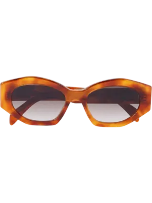 Celine Triomphe Cat-eye Sunglasses - Brown