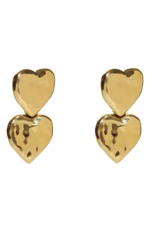 Argento Vivo Heart Shaped Earrings