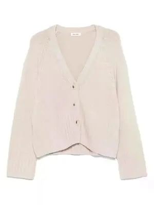 Soft Goat Cashmere Cardigan - Neutrals