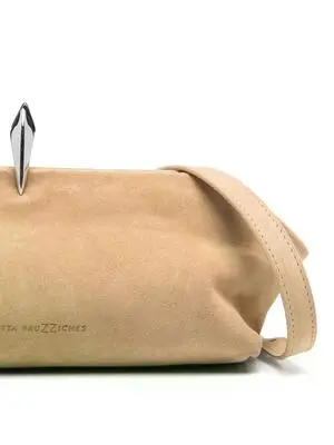 Benedetta Bruzziches Leather Clutch Bag