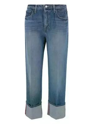 L'Agence Logo-patch Jeans