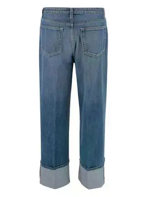 L'Agence Logo-patch Jeans
