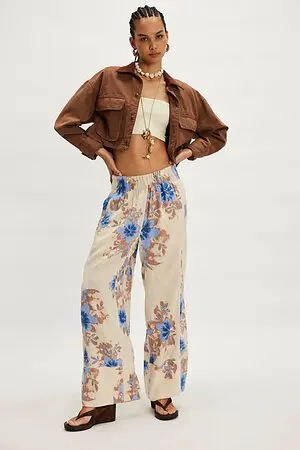 Free People Floral Pants For Women
