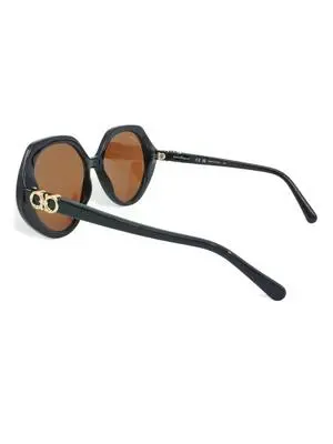 FERRAGAMO Geometric Sunglasses
