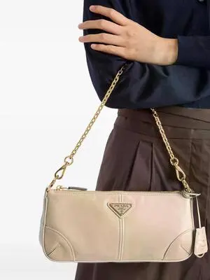 Prada Re-edition 2002 Shoulder Bag - Neutrals