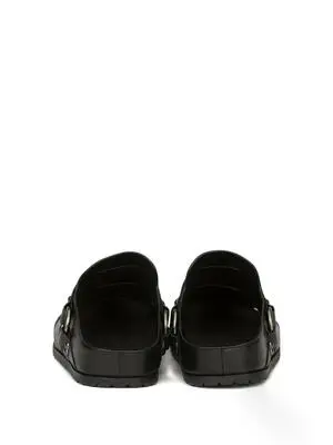 Ash Leather Sandals