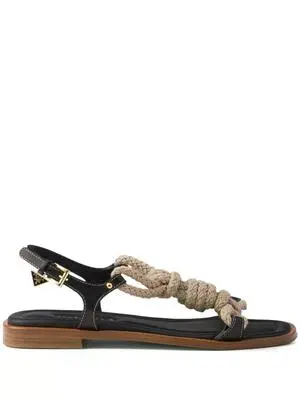 Prada Knotted Rope-detail Sandals