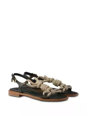 Prada Knotted Rope-detail Sandals