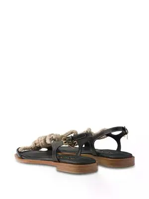 Prada Knotted Rope-detail Sandals