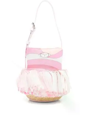 Emilio Pucci Silk Bucket Bag