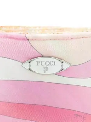 Emilio Pucci Silk Bucket Bag