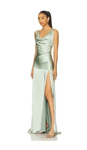 ELLIATT Drape Satin Gown