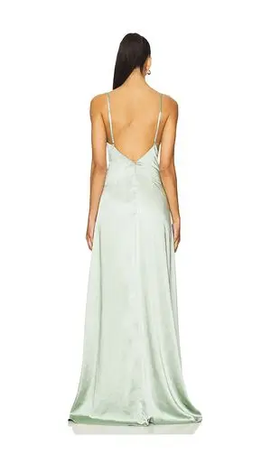 ELLIATT Drape Satin Gown