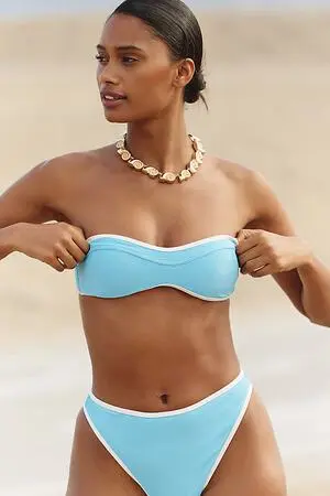 Women's Sky Blue Swimwear