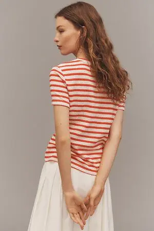 Sanctuary Textured Tee - Red