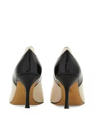 FERRAGAMO 70mm Leather Pumps
