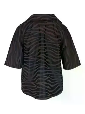 PETER COHEN Zebra-print Shirt