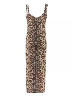 ATU BODY COUTURE Leopard-print Midi Dress