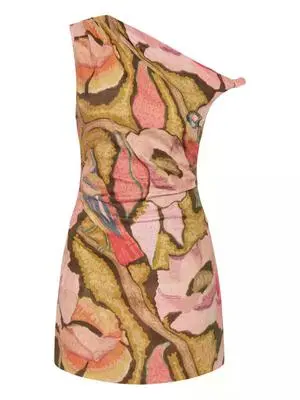 Sir The Label Abstract-print Mini Dress