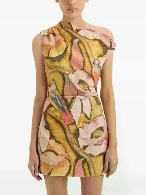 Sir The Label Abstract-print Mini Dress