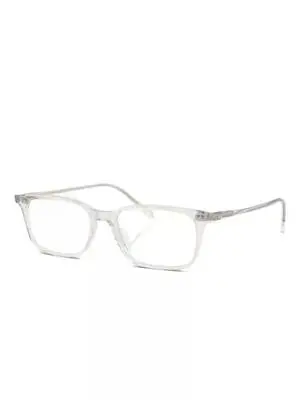 Oliver Spencer Transparent-frame Eyeglasses - White