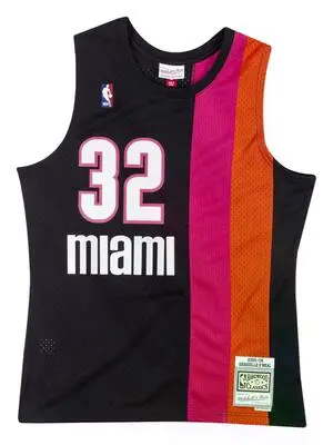Mitchell & Ness Shaquille O'neal Nba Miami Heat 2005 Swingman Vest - Black