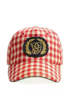 Valentino Garavani Patch-detail Baseball Cap - Red