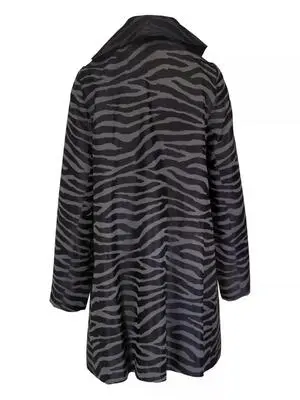 PETER COHEN Zebra-print Coat